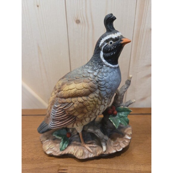 Homco | Other | 981 Vintage Homco Quail Bird Theme Masterpiece ...